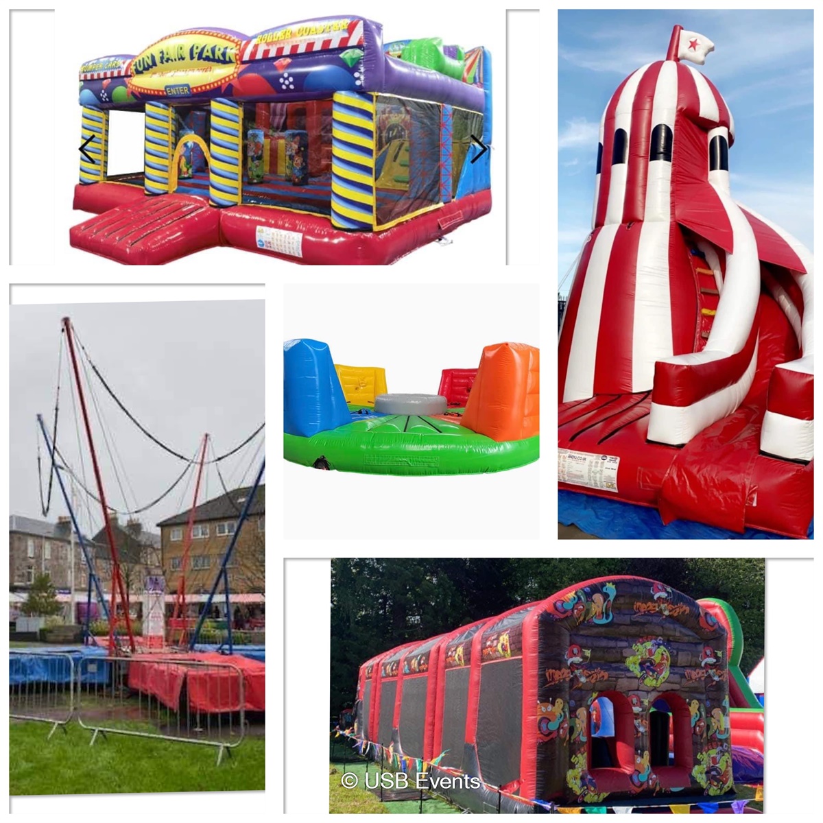 Inflatable Games - Bouncy Castle Hire & inflatable games in Larbert ...