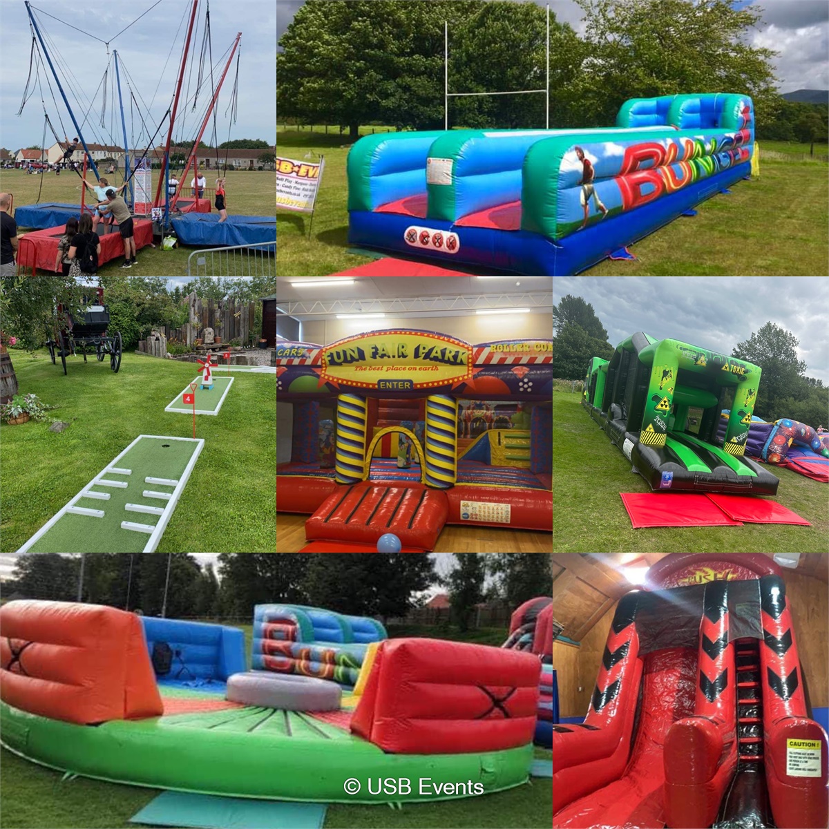 Gala Days - Bouncy Castle Hire & inflatable games in Larbert, Falkirk ...